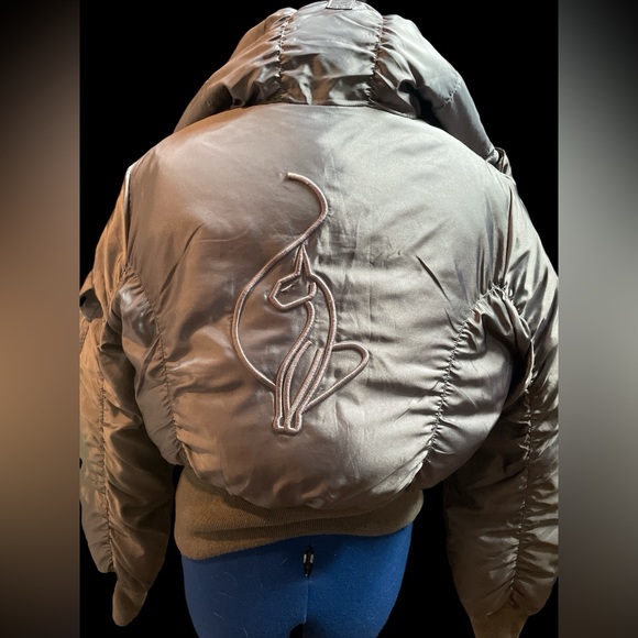 Baby Phat | Jackets & Coats | Vintage Baby Phat Bomber Jacket Satin And ...